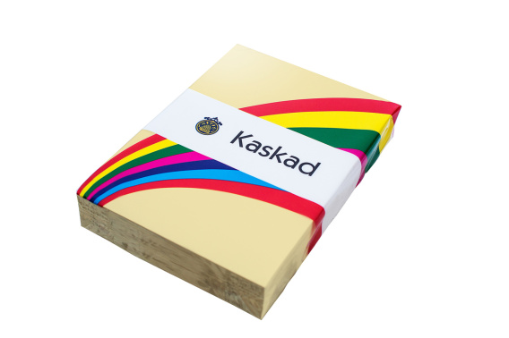 Papier kolorowy KASKAD Almond 5053 160g A4 > LESSEBO